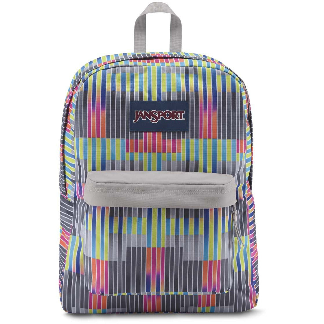JanSport SuperBreak Backpack - Static Stripes - www.expertfinejewelry.com