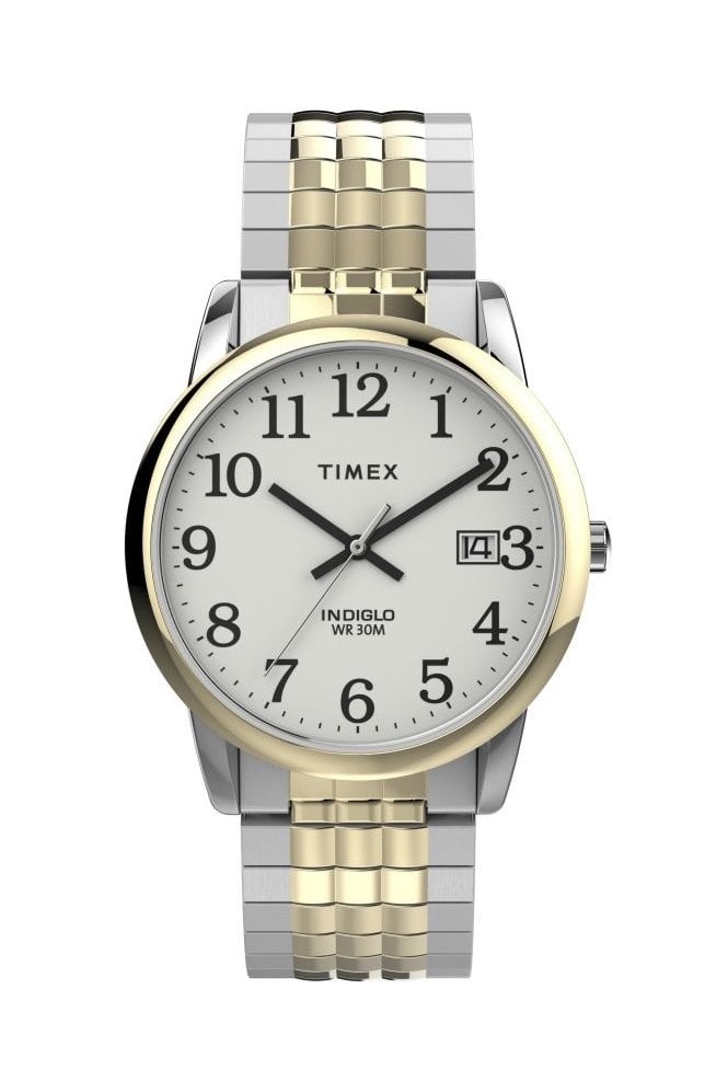 Timex Gents Easy Reader Indiglo Expander Watch TW2V05600 - www ...